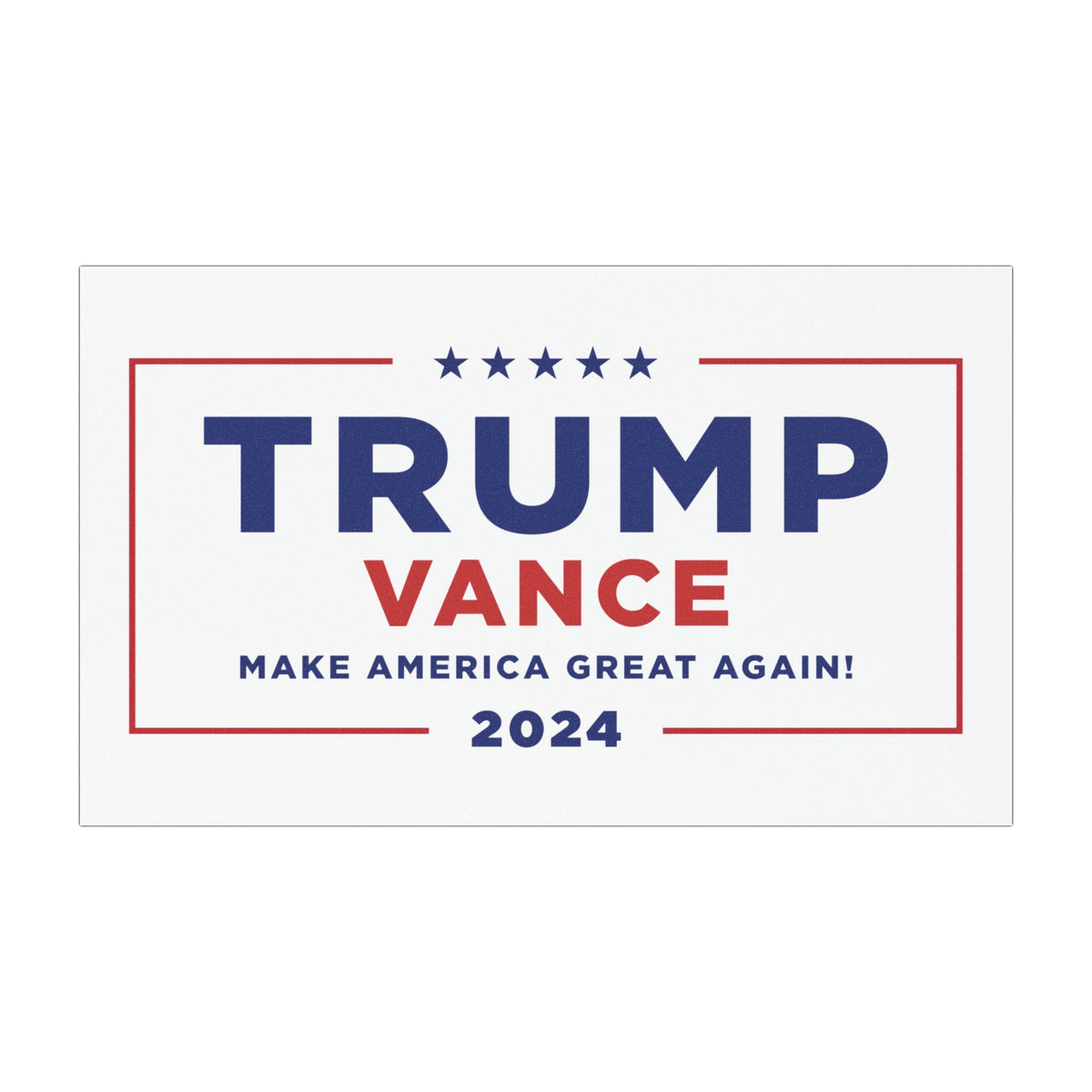 Trump Vance 2024 Car Magnet – 2024 Election